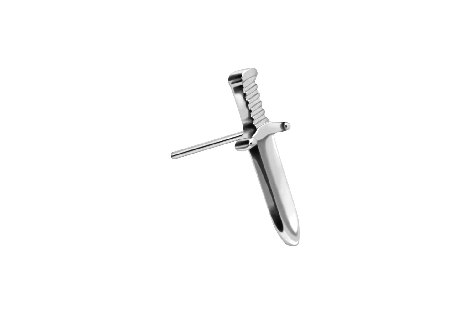 Titanium attachment with push pin SWORD
